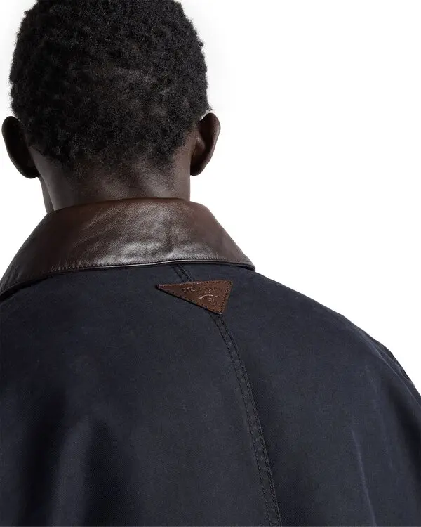 Prada Medium-weight Technical Cotton Down Jacket