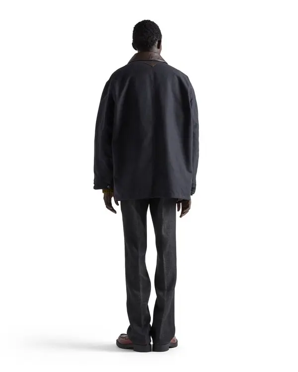 Prada Medium-weight Technical Cotton Down Jacket