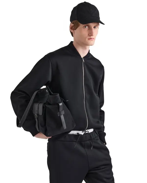 Prada Jerey Blouon Jacket