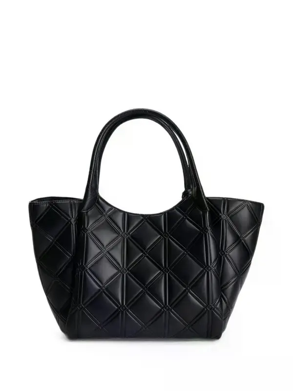 Emporio Armani Quilted Logo-patch Shoulder Bag