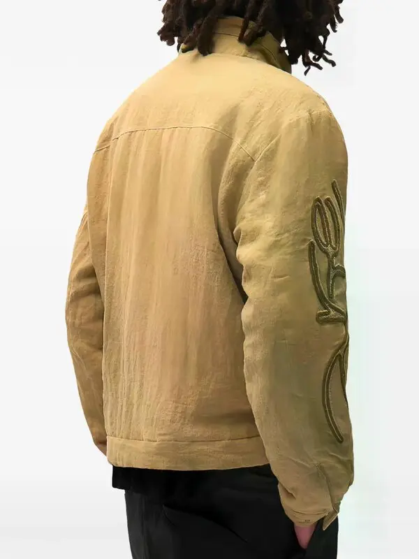 ARTE ANTWERP Embroidered-sleeve Jacket