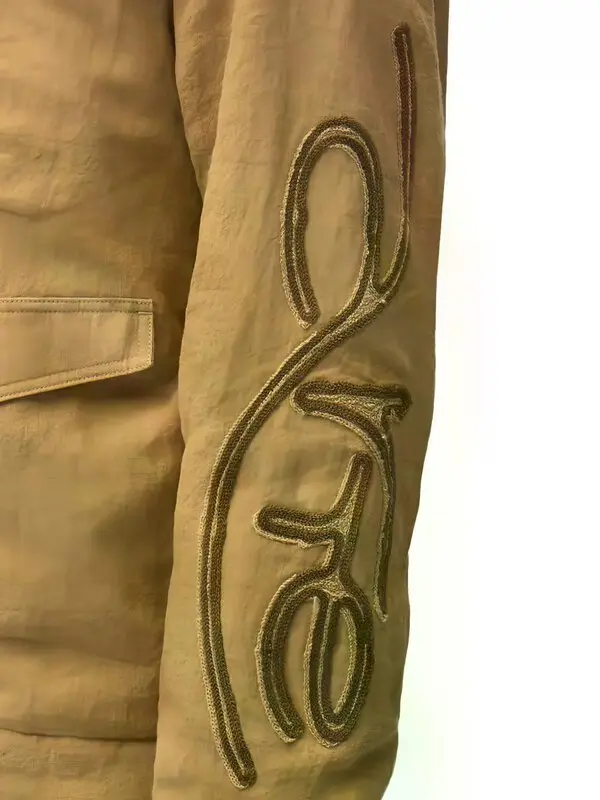 ARTE ANTWERP Embroidered-sleeve Jacket