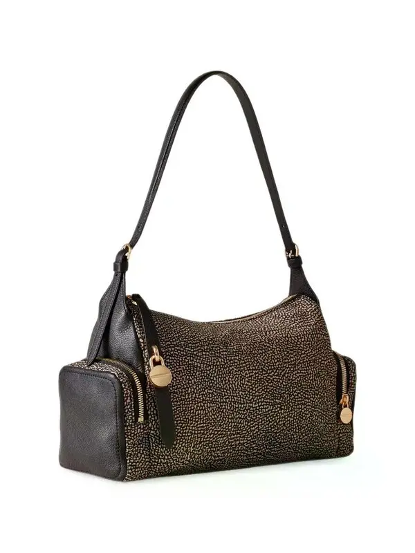 Borbonese Medium Op Naturale Shoulder Bag