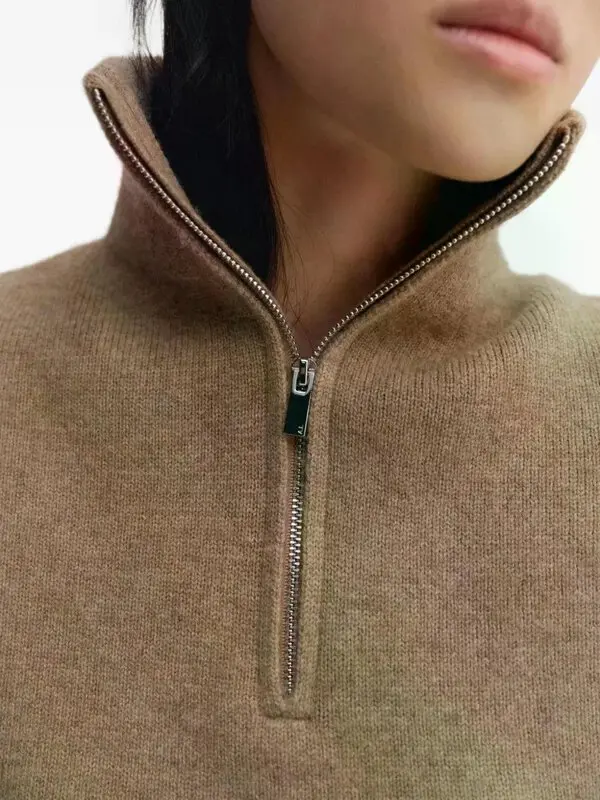 Almada Label Dana Half-zip Sweater