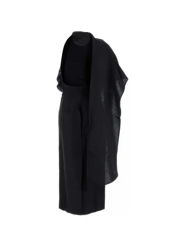 RÓHE Draped Midi Dress