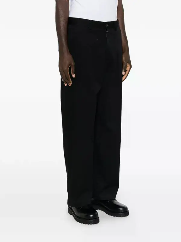 Lacoste Logo-patch Straight-leg Trousers