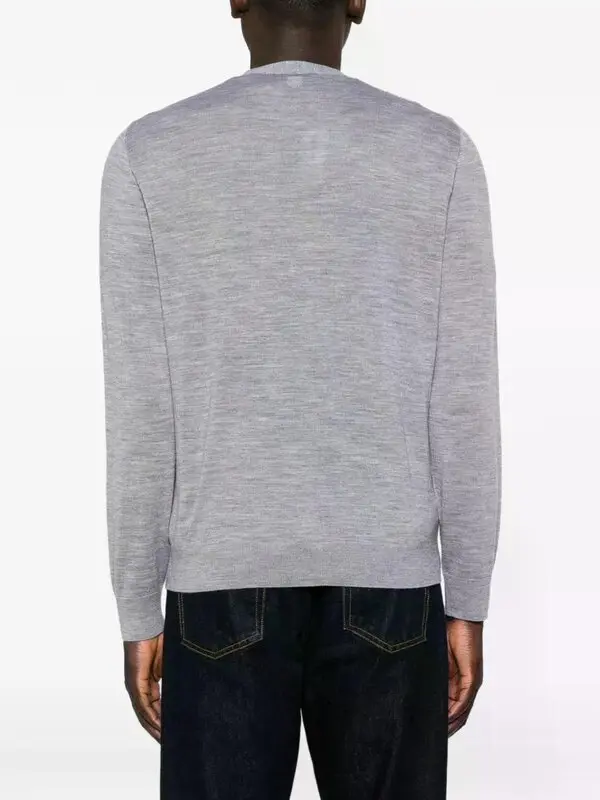 Canali Fine-knit Button-up Cardigan