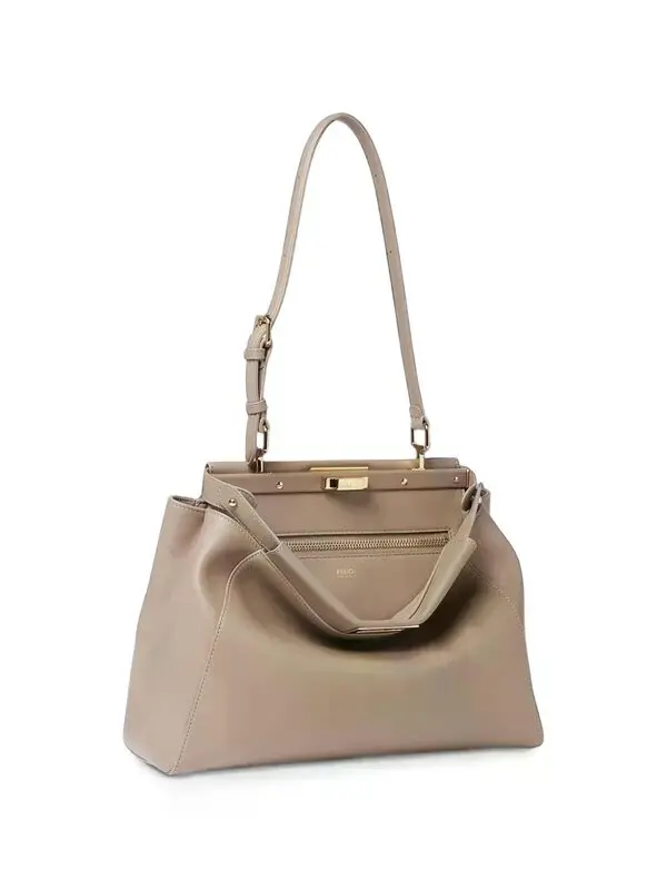 Fendi Medium My Peekaboo Leather Handbag