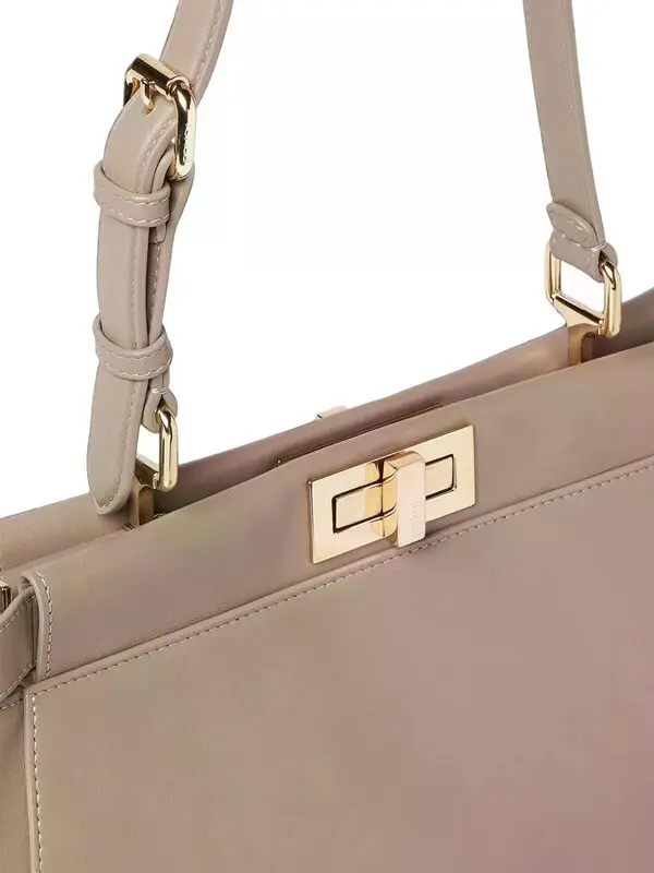 Fendi Medium My Peekaboo Leather Handbag