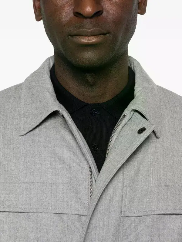 Canali Wool Patch-pocket Jacket