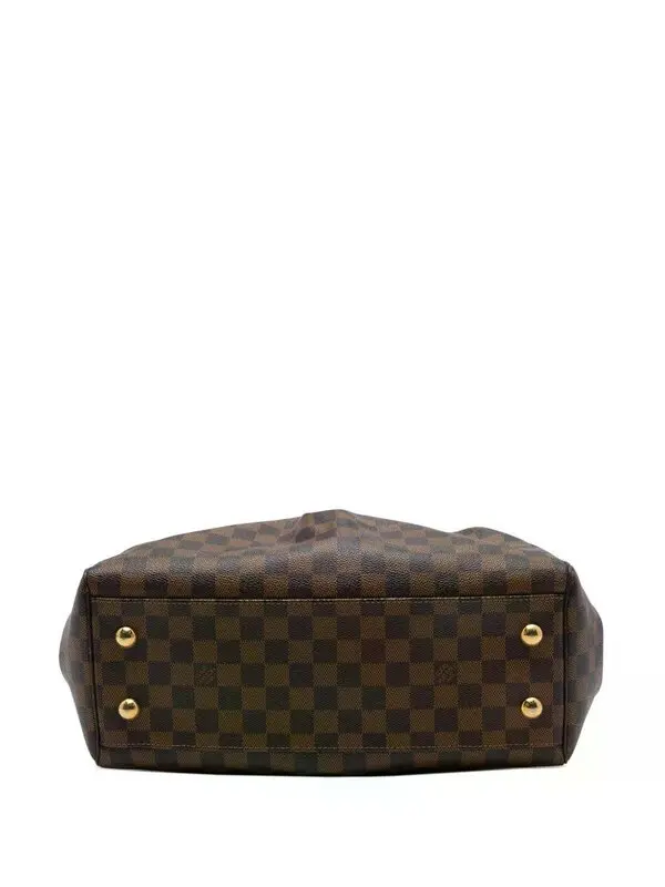 LOUIS VUITTON 2011 Damier Ebene Trevi Pm Satchel - Brown