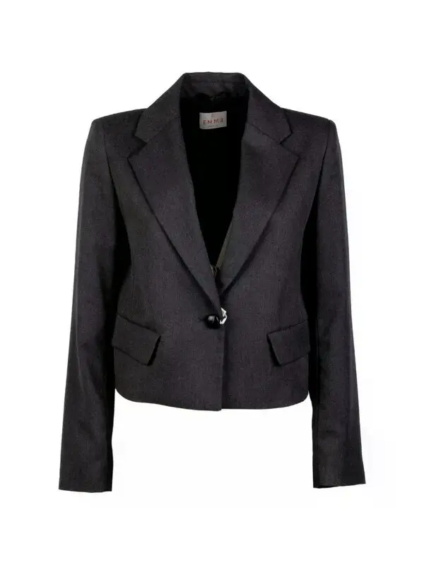 Marella Single-breasted Cropped Blazer