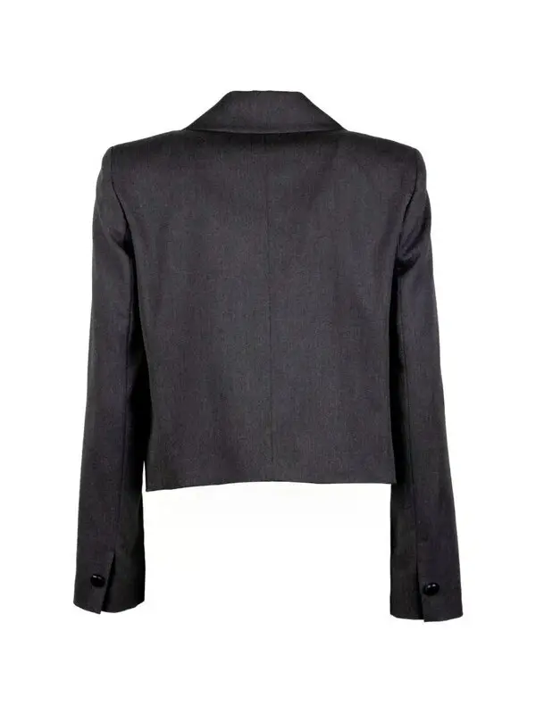 Marella Single-breasted Cropped Blazer