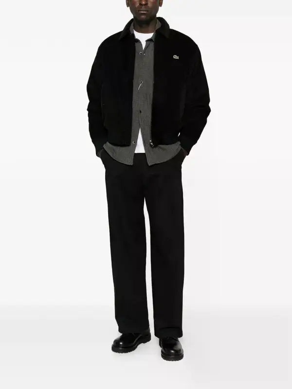 Lacoste Corduroy Logo-patch Jacket