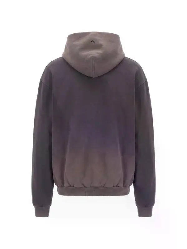REPRESENT 247 Graphic-print Fleece-texture Hoodie