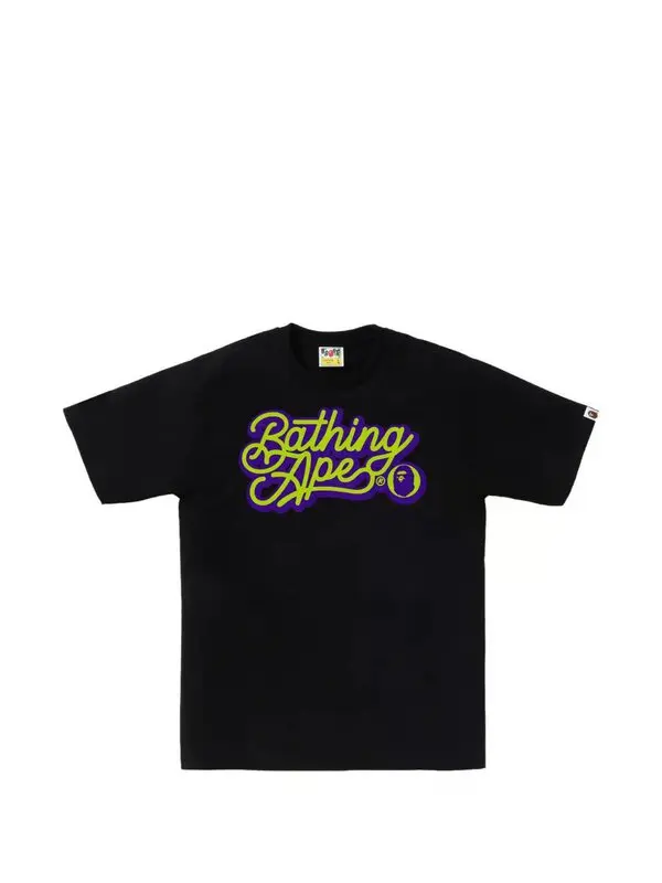 A BATHING APE Script Logo-print T-shirt