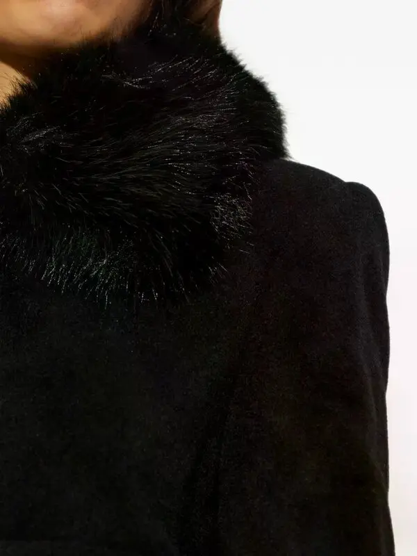 SELF-PORTRAIT Faux-fur Trim Jacket