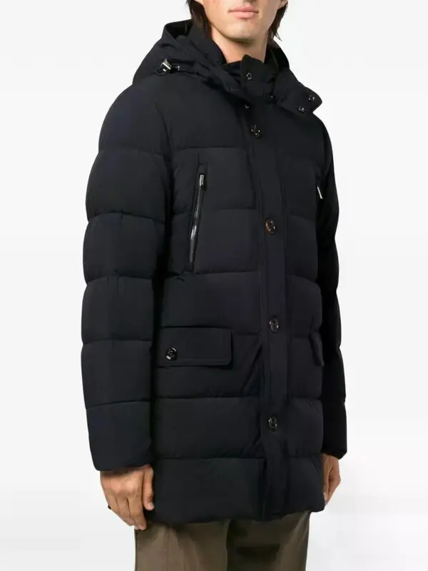 MOORER Gorner Kn Quilted Coat