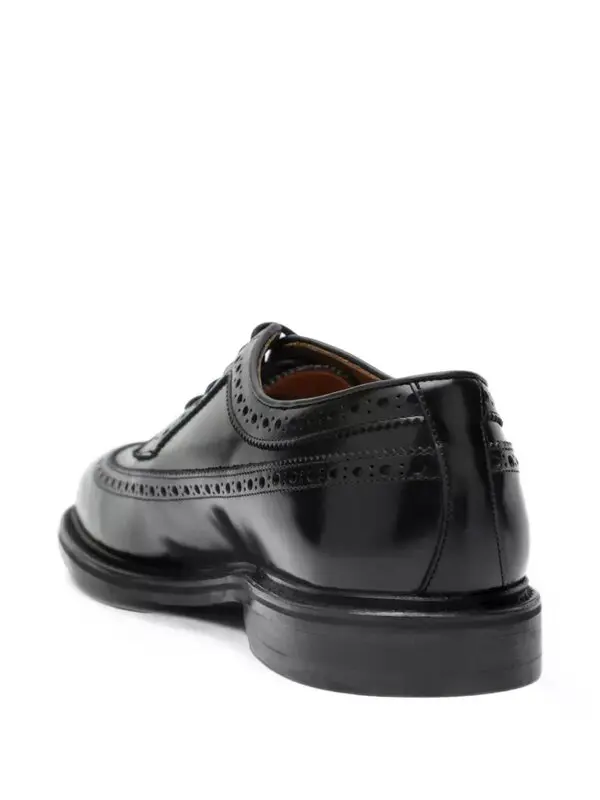 BERWICK 1707 Brogue Leather Derby Shoes