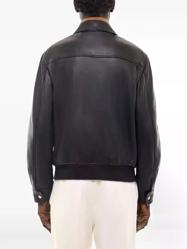 FURSAC Zip-up Leather Jacket