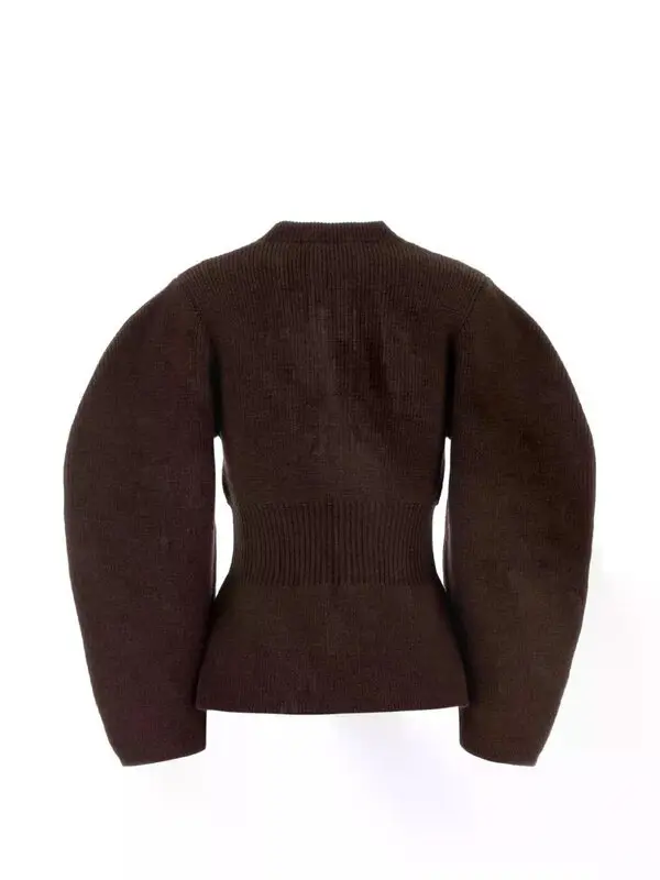 DESTREE Adrian Puff-sleeve Cardigan