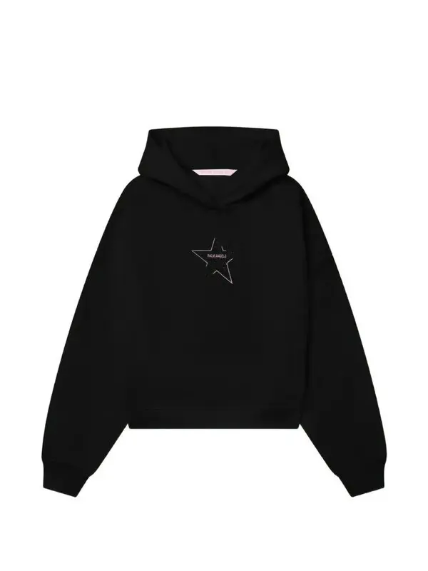 Palm Angels Icon Palm Star-print Hoodie