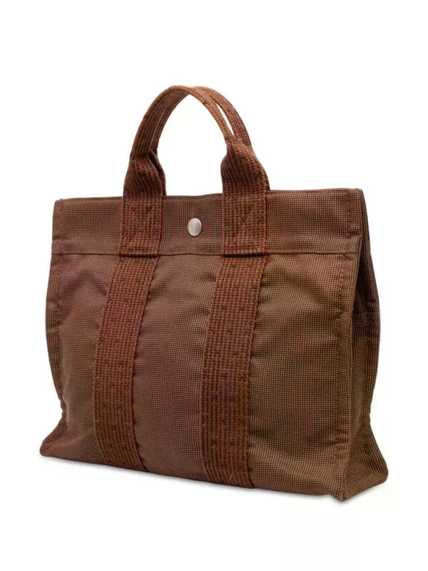 Hermès 1990-2010 Canvas Herline Pm Tote Bag