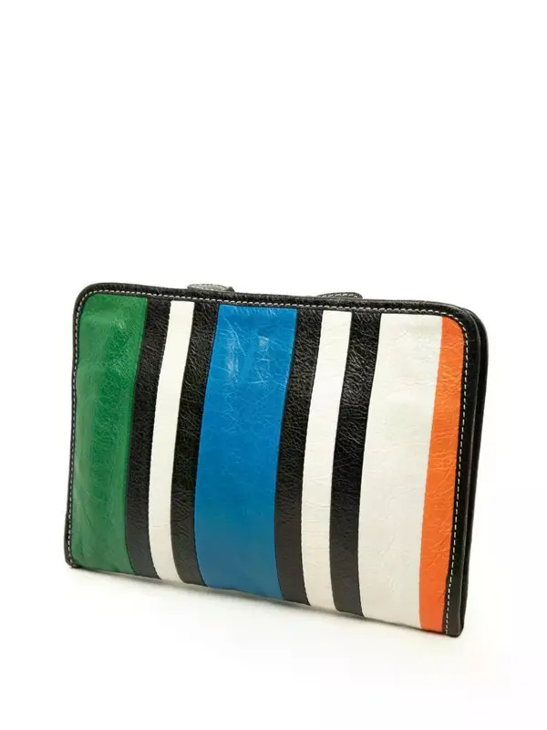 Balenciaga 2017 Lambskin Bazar Clutch Bag
