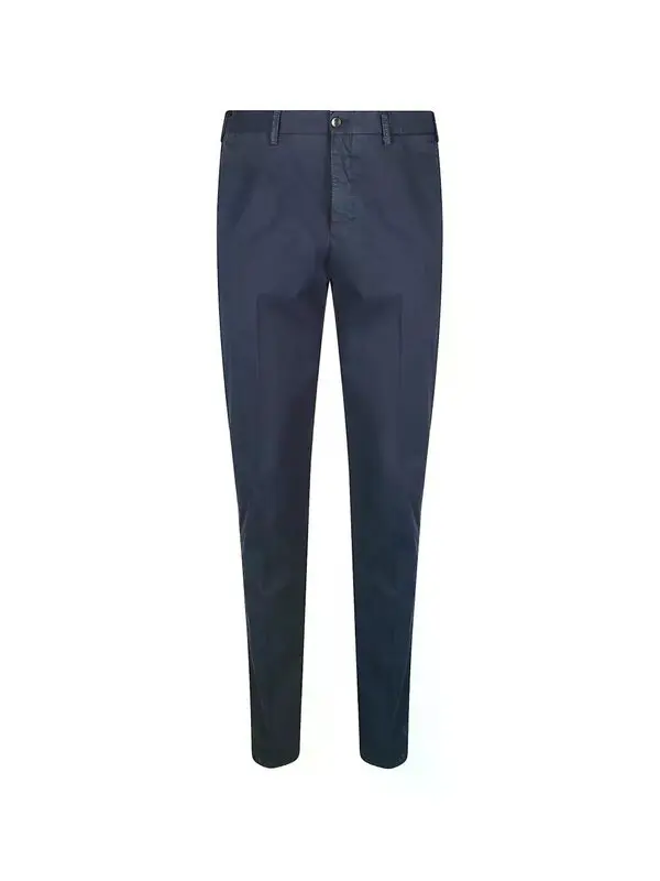 PT TORINO Straight-leg Cotton Trousers