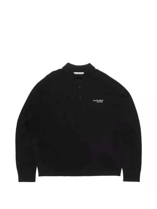 Acne Studios Wool Knit Polo