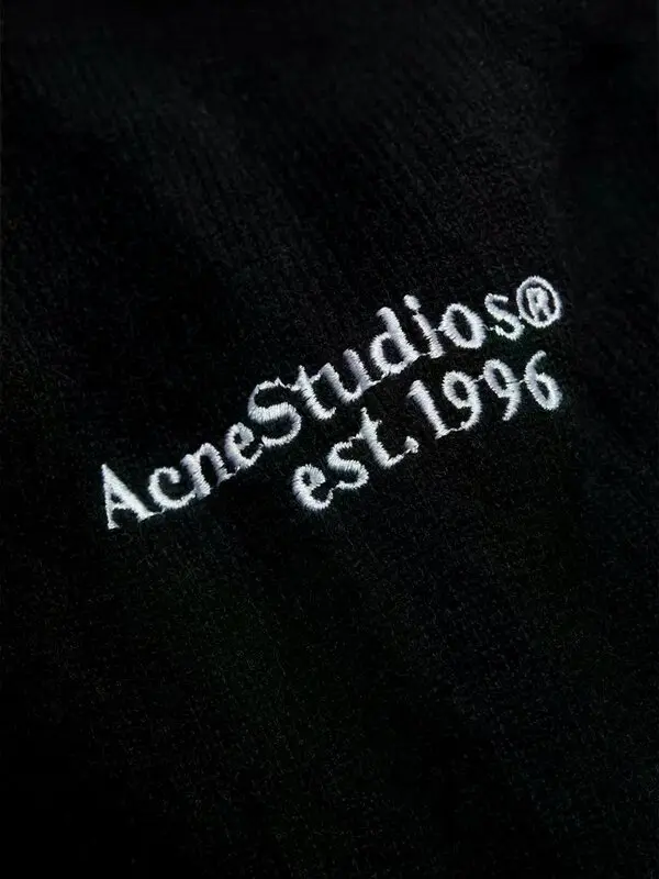 Acne Studios Wool Knit Polo