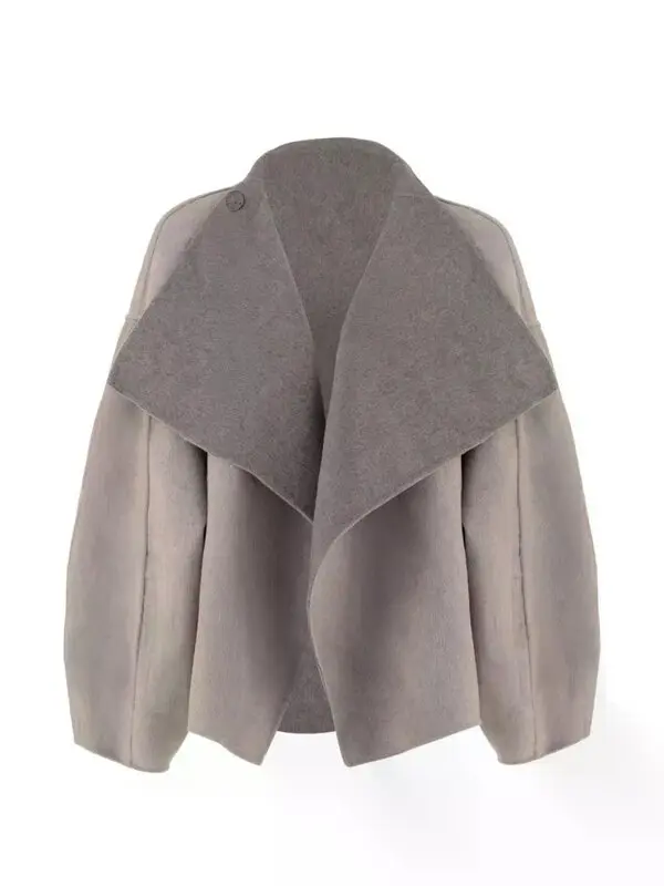 THE FRANKIE SHOP Onelle Reversible Belted Coat - Neutrals