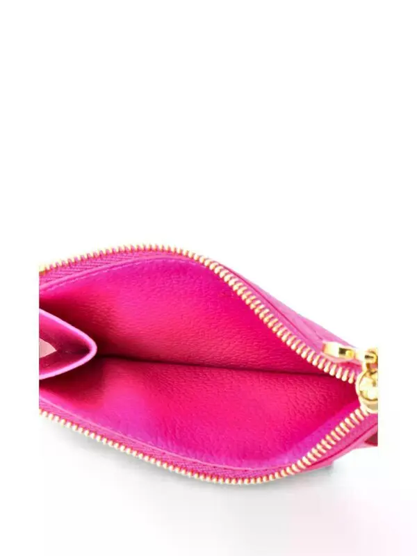 LOUIS VUITTON X Takashi Murakami Romy Monogram Multicolor And Leather Card Holder