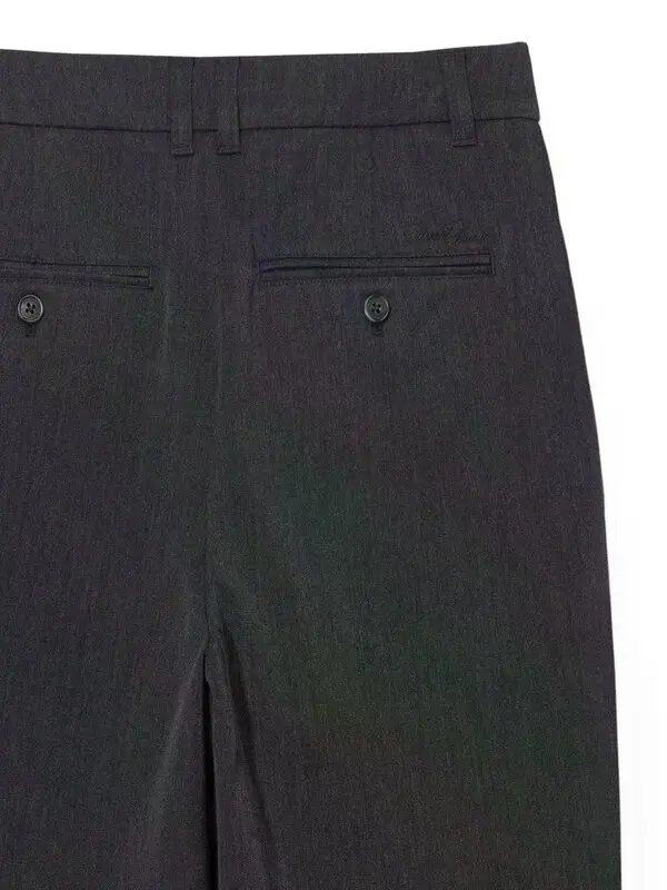 DUNST Pleated-detail Trousers