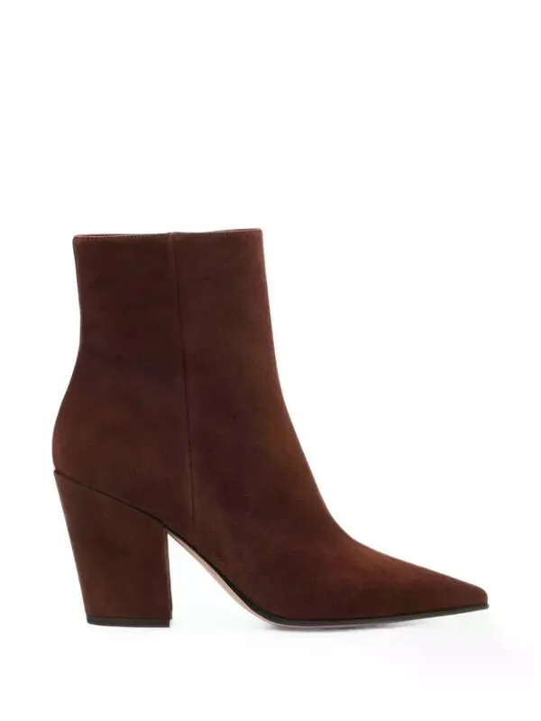 GIANVITO ROSSI Keinna Pointed-toe Ankle Boots