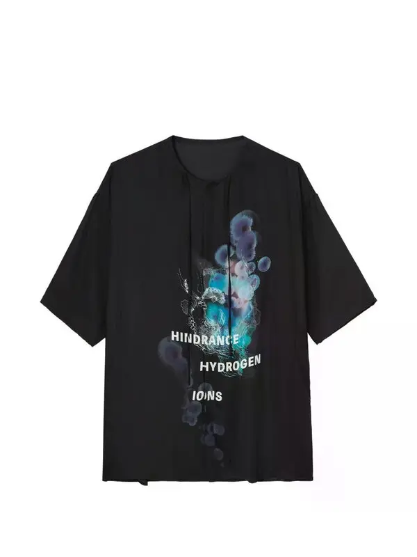 Yohji Yamamoto Graphic-print Shirt
