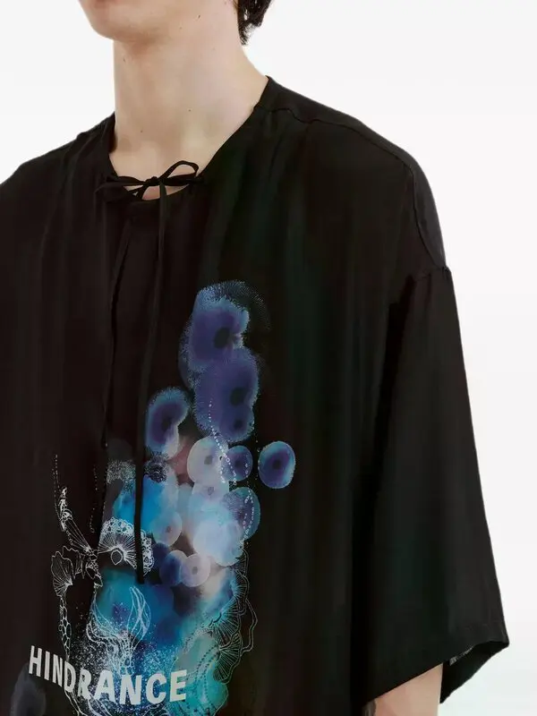 Yohji Yamamoto Graphic-print Shirt