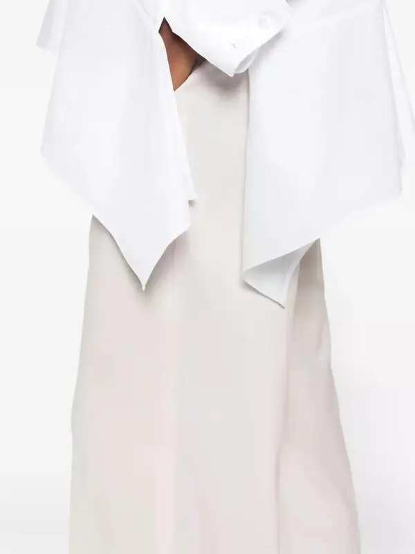 Peserico Pressed-crease Wide-leg Trousers