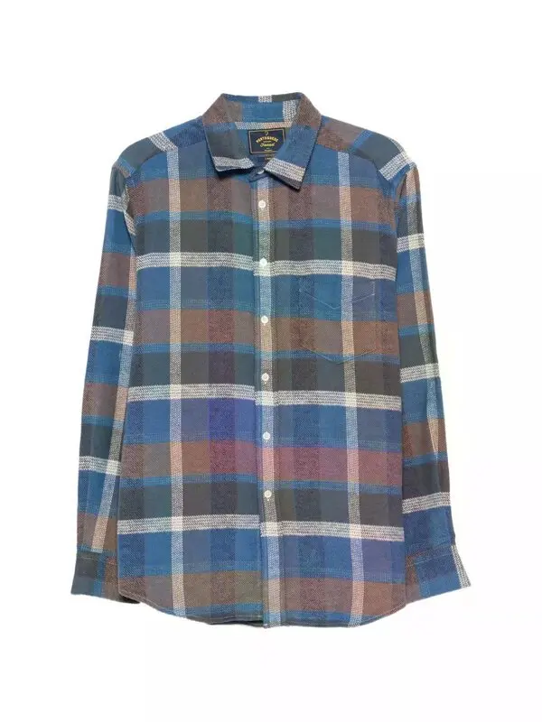 Portuguese Flannel Check-pattern Flannel Shirt