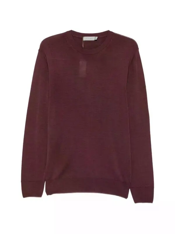 Canali Crew-neck Wool Sweater