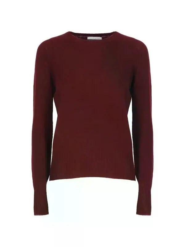 OLIVER LATTUGHI Crew-neck Ribbed-trim Sweater