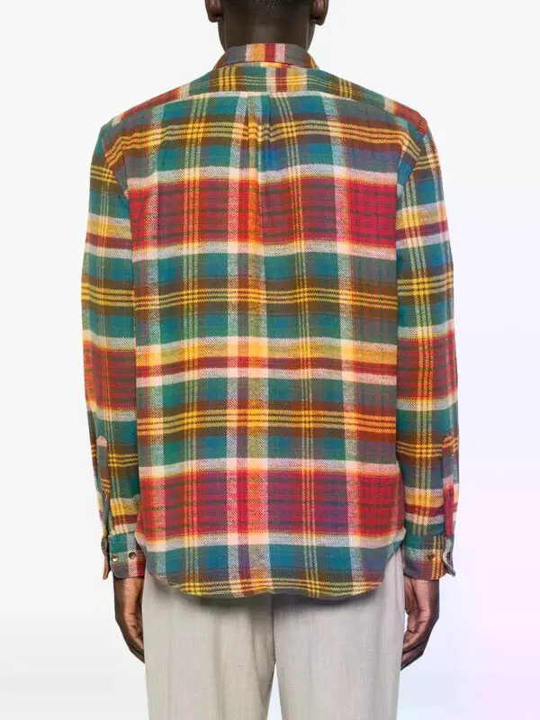 Portuguese Flannel Check-pattern Flannel Shirt
