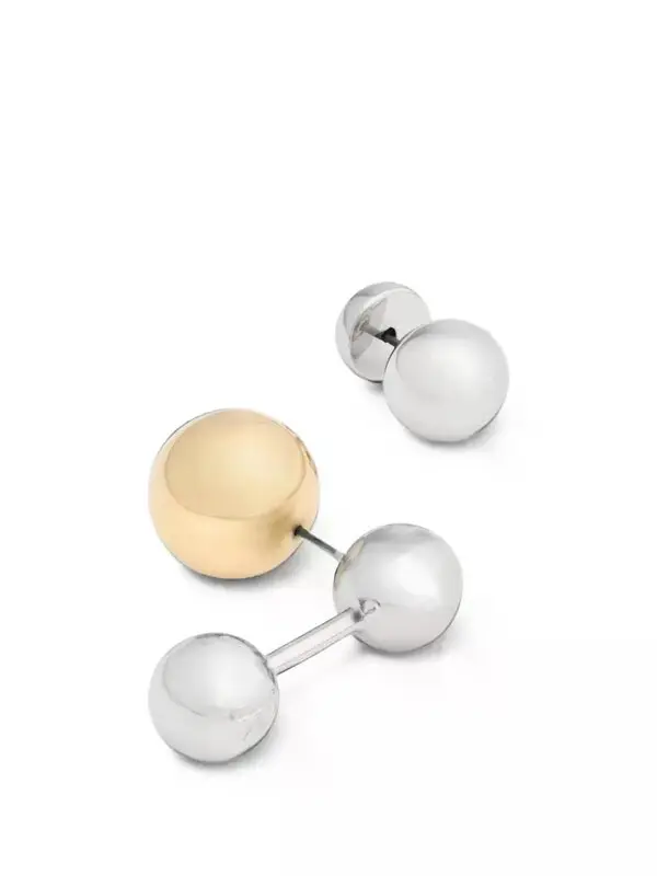 Rabanne Bicolor Punk Earrings Set