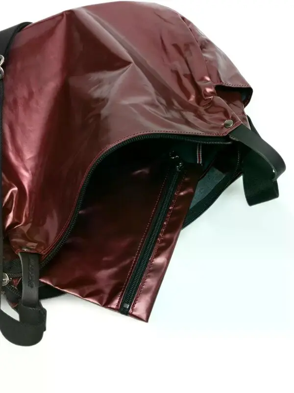JACK GOMME Mael High-shine Shoulder Bag