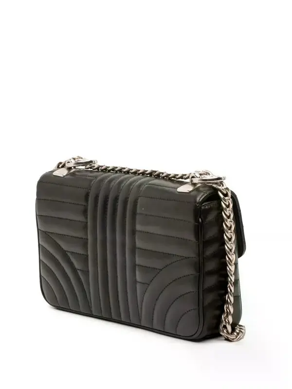 Prada 2010-2026 Mini Soft Calf Impunture Diagramme Crossbody Bag