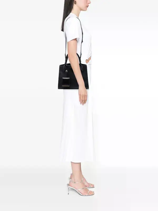 Prada 2013-2026 Small Saffiano Cuir Monochrome Satchel