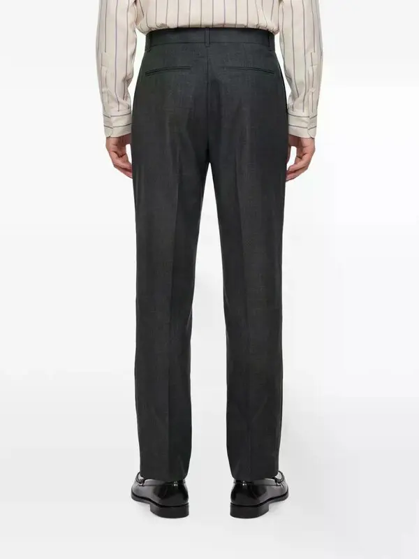 ANOTHER ASPECT Pleated Straight-leg Trousers