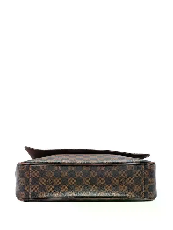 LOUIS VUITTON 2012 Damier Ebene Shelton Mm Crossbody Bag