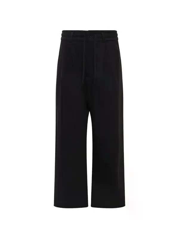 Noir Kei Ninomiya Pleated Pile-knit Trousers