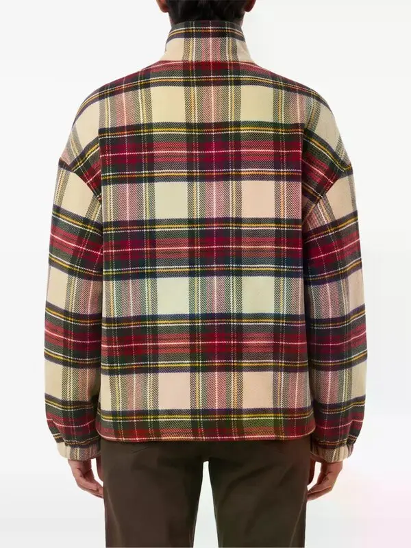 DARKPARK Aj Tartan-pattern Checked Zip-up Jacket - Neutrals